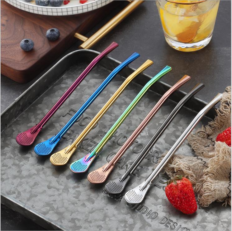 Factory Direct eco-friendly beverage stainless steel straw yerba mate ...